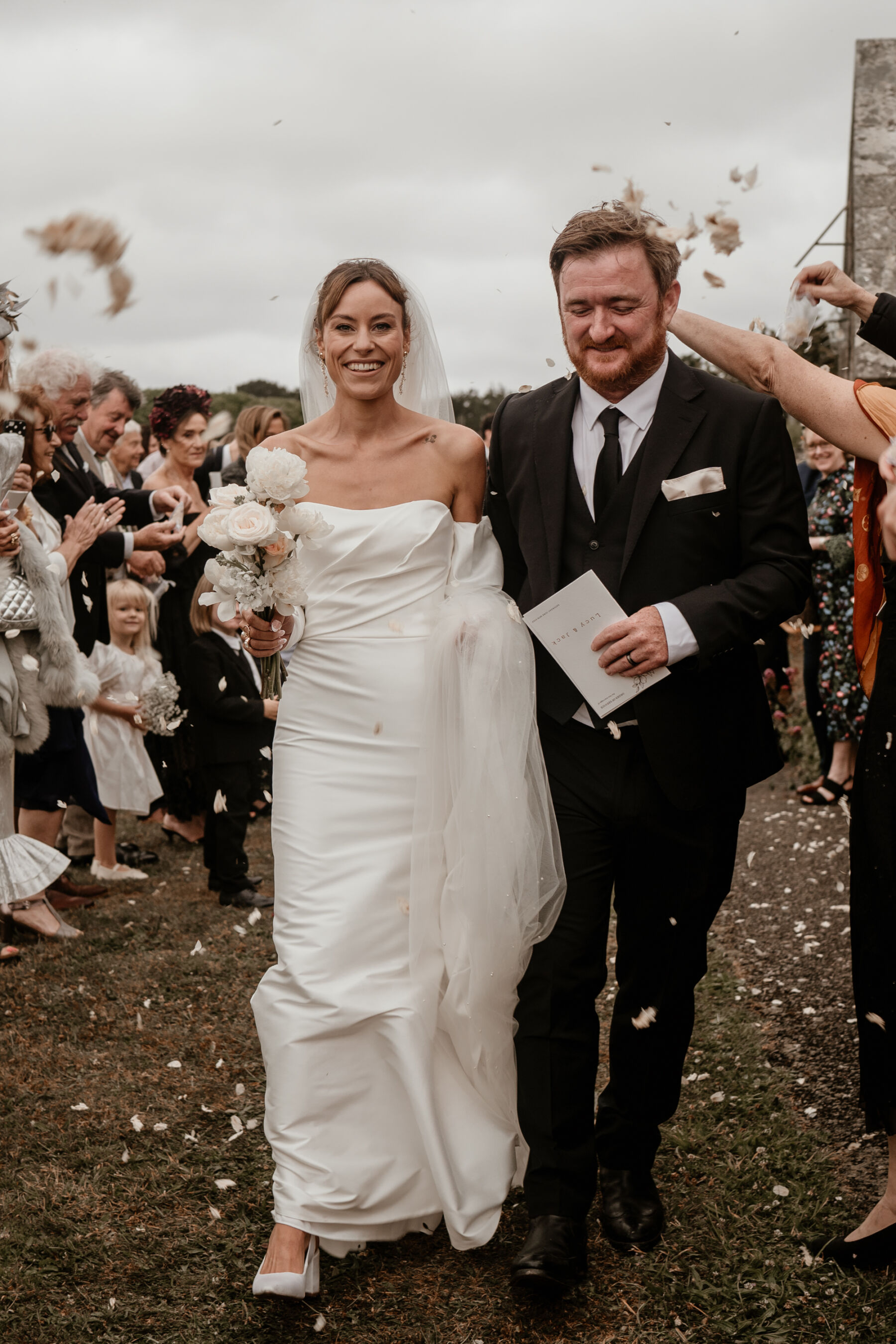 Jack Stein & Lucy Stein's Wedding in Cornwall - Teardrop Wedding