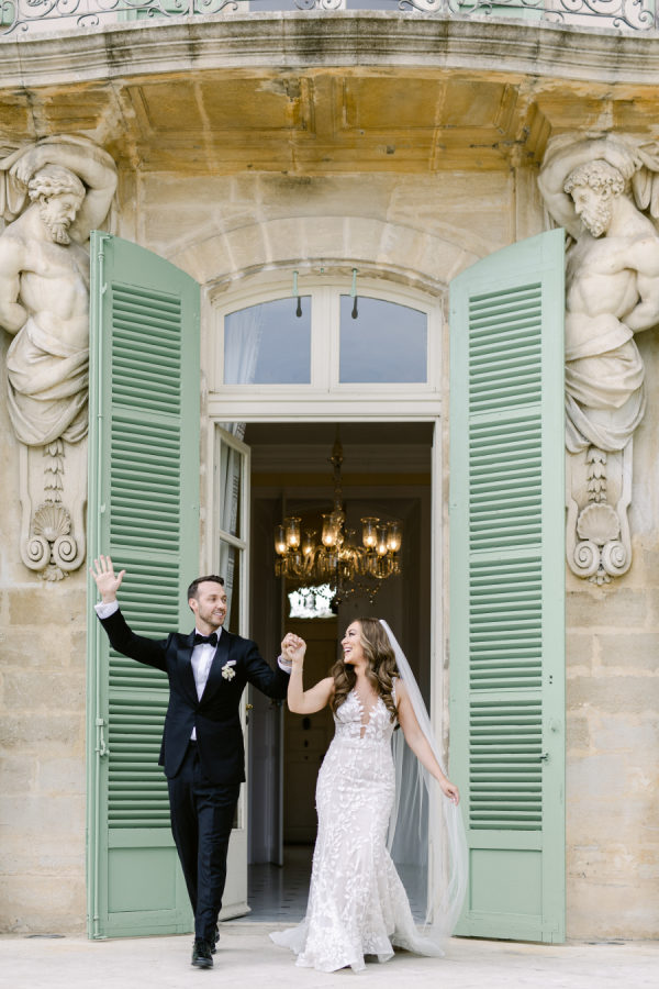 Refined Romance at Château de Tourreau in Spring - Teardrop Wedding